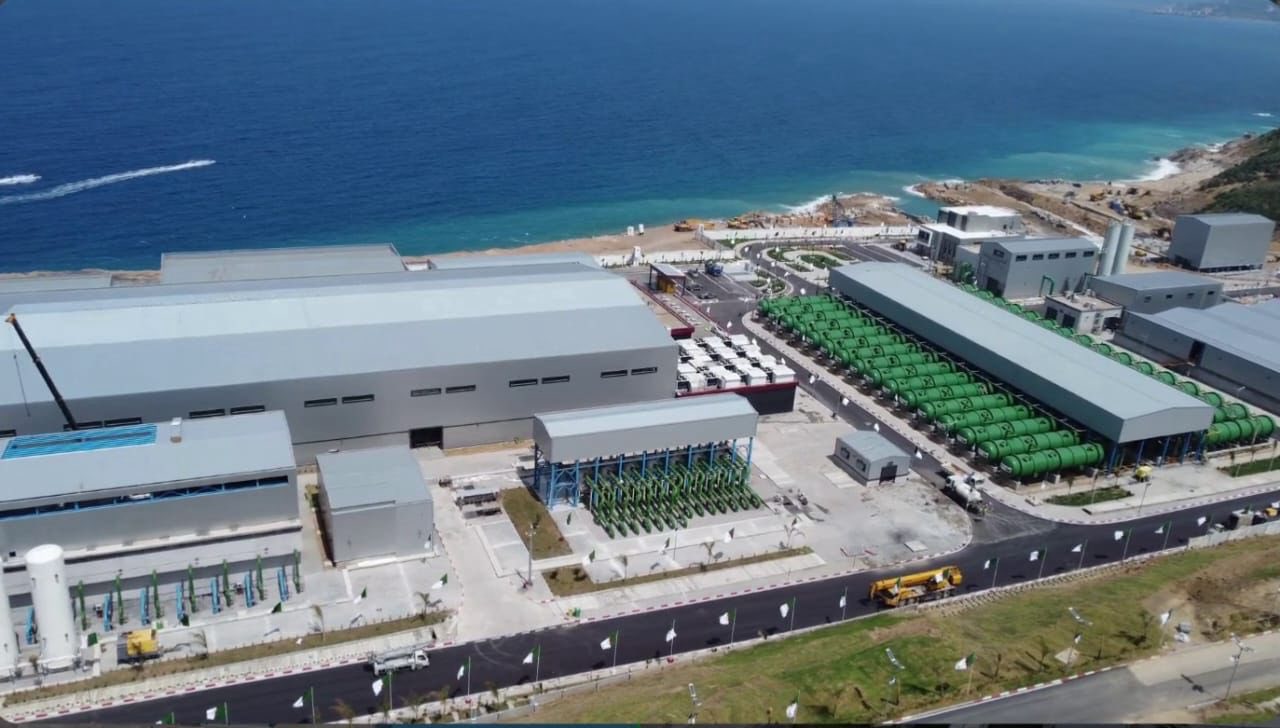 The new « Fouka2" seawater desalination station on stream at full ...