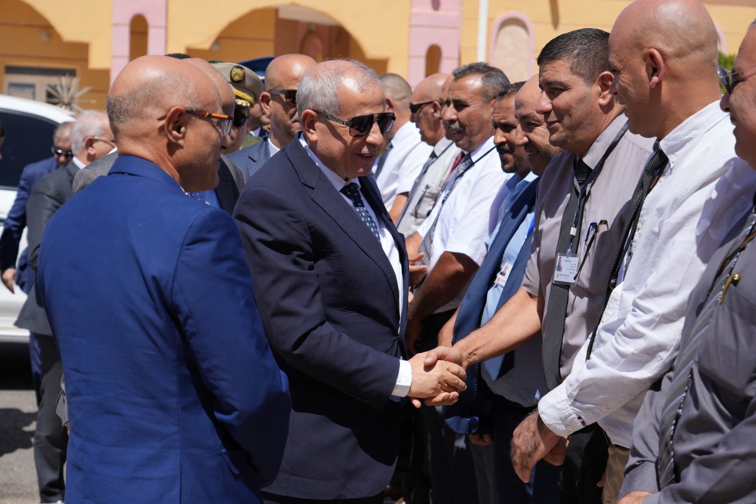 SONATRACH Chairman & CEO on work and inspection visit at the Hassi R ...
